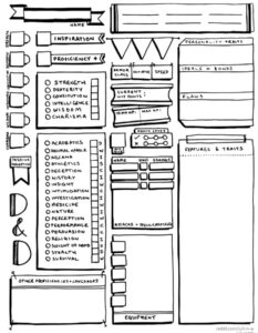 Free and Custom DnD Character Sheets - The Best Sheets