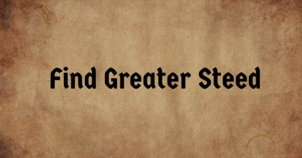 Find Greater Steed 5e Spell Guide » Black Citadel RPG